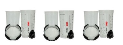 3M 26112 PPS Series 2.0 Spray Cup System Kit Midi 13.5 fl oz 200 (3 ...