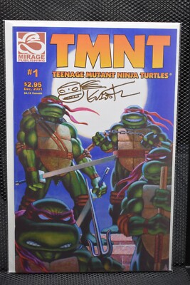 Teenage Mutant Ninja Turtles Volume 4 #1 Mirage 2001 Eastman Signed ...