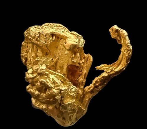 13 Gram Gold Wire Crystalline Crystal Nugget Specimen Burke Co North ...