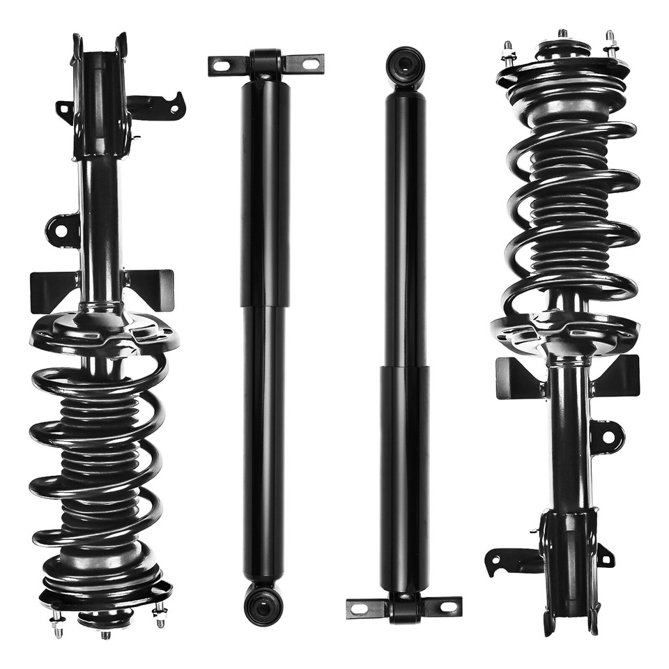 Set 4 Front Rear Struts Shocks Assembly For 2011 2012 -2015 Honda ...