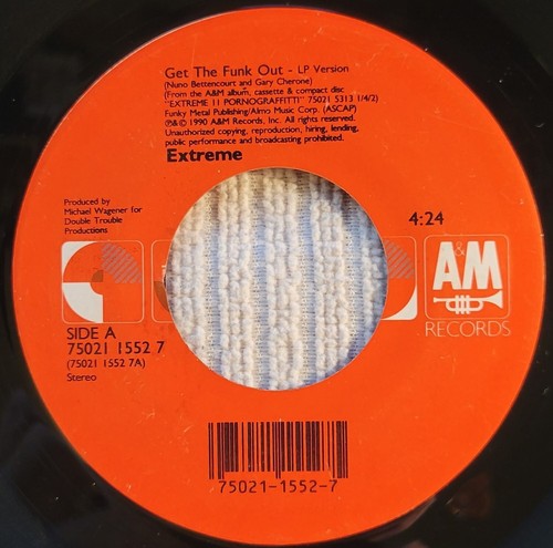 Extreme "Get The Funk Out / More Than Words (remix)" VG+ | eBay