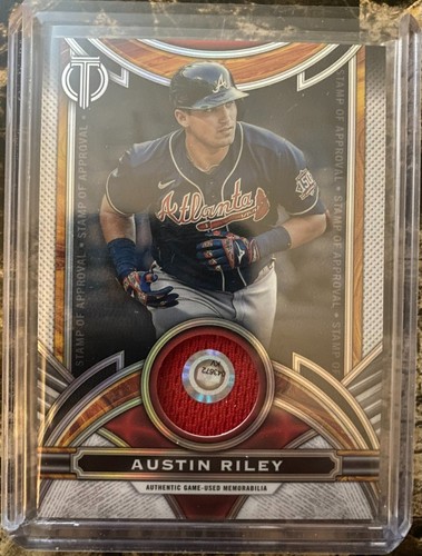 2023 Topps Tribute Austin Riley Stamp of Approval Relic 131/199 | eBay
