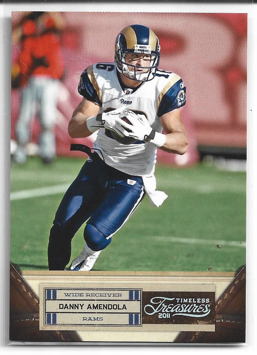 2011 Panini Timeless Treasures Silver 64/99 Danny Amendola #20 | eBay