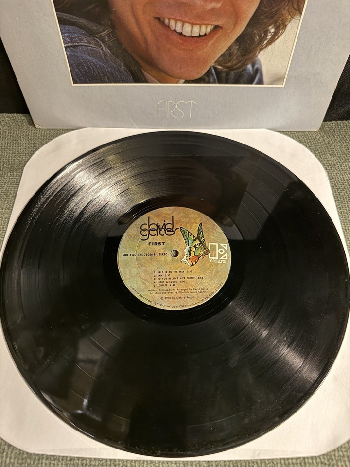 David Gates - First - Elektra Records Pressing EKS-75066 | eBay
