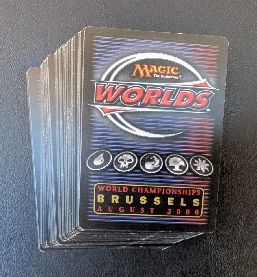 Incomplete MTG World Championship Deck Brussels 2000 Tom van de Logt ...