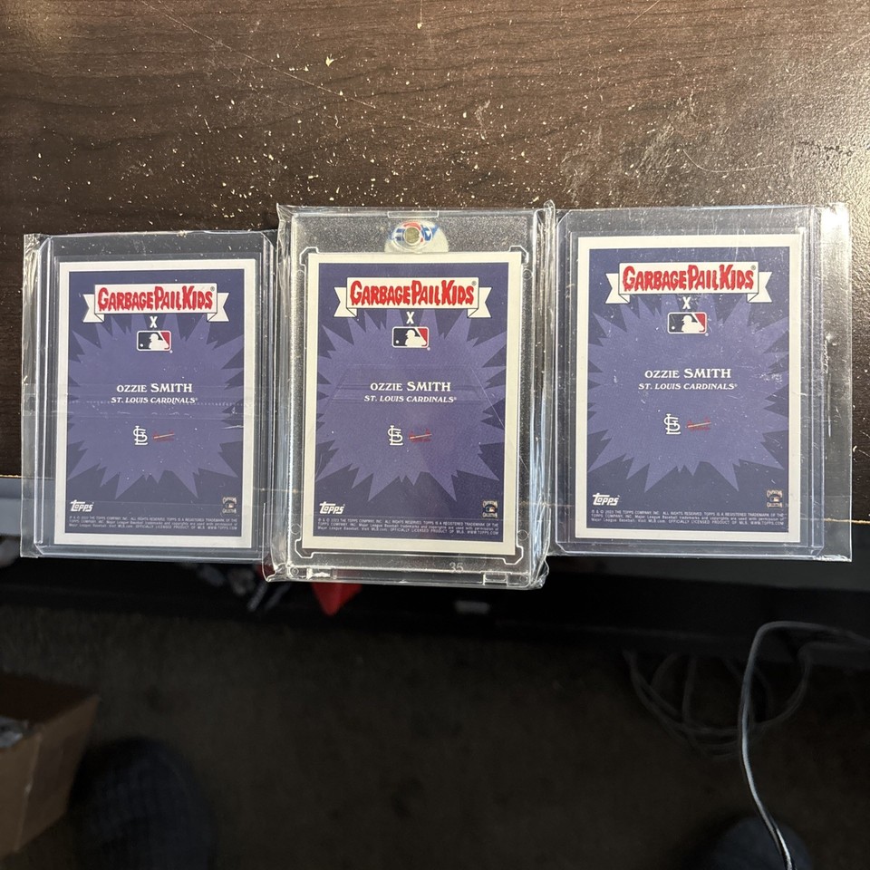 David Gross GPK Series 3 Ozzie Smith 6a&6b&6c Mint | eBay