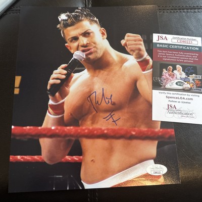 Robert Stone (Robbie E) Signed Autograph 8x10 WWE WWF TNA AEW JSA s644 ...