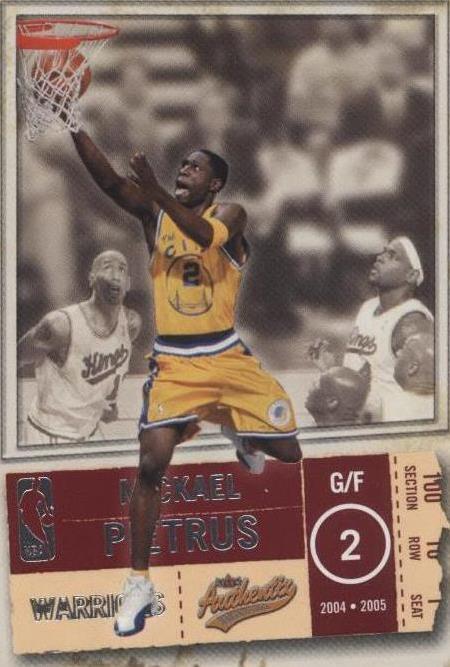 2004-05 Fleer Authentix - Mickael Pietrus #90 for sale online | eBay