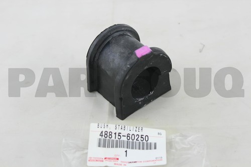 4881560250 Genuine Toyota BUSH, FRONT STABILIZER LOWER BRACKET, RH/LH ...
