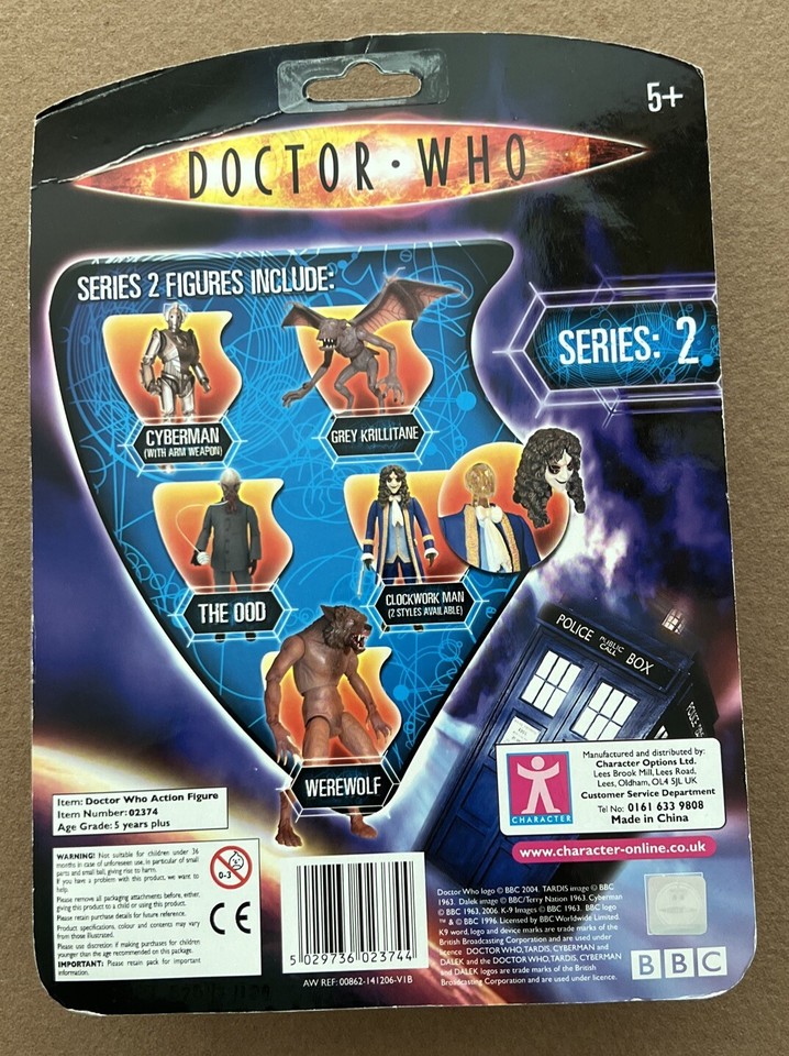 Doctor Who Cyberman w Arm Weapon Collectible Action Figure Character ...