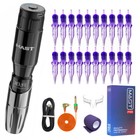 Mast Tour Wireless Rotary Tattoo Pen Machine Battery Power Permanent ...