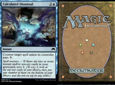 Magic the Gathering -MTG- Calculated Dismissal Foil LP | eBay