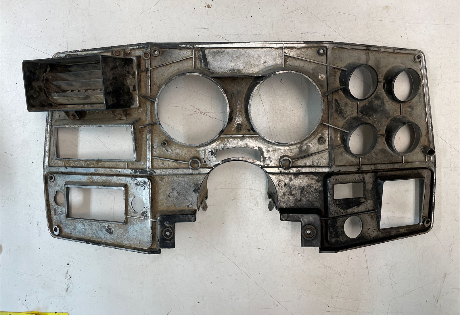 73-80 Chevy Truck Dash Bezel W/Air C10 Silverado OEM | eBay