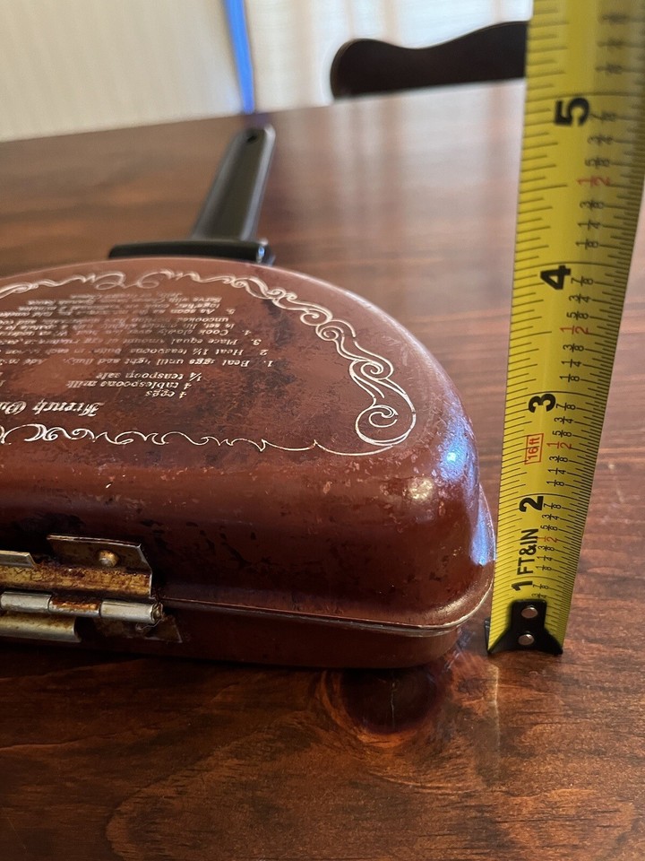 Vintage MIRRO French and Fluffy Omelette Maker Aluminum Folding Pan USA ...
