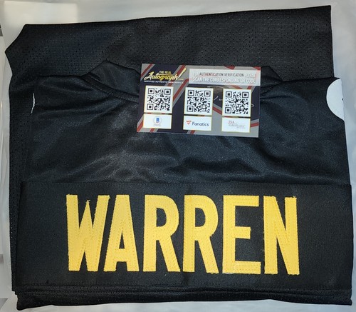 Jaylen Warren Autograph Jersey Pittsburgh Steelers COA Beckett | eBay