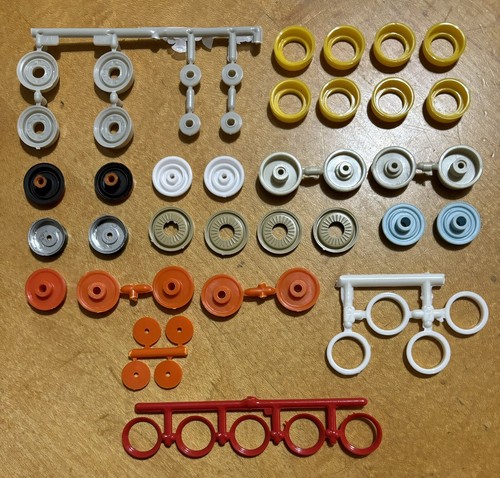 Model Car Wheel Back Parts Lot | eBay