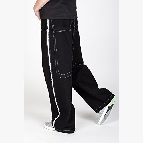 Vintage JNCO Jeans Black White SKUNKS Men’s Size 36x32 Skater Baggy ...