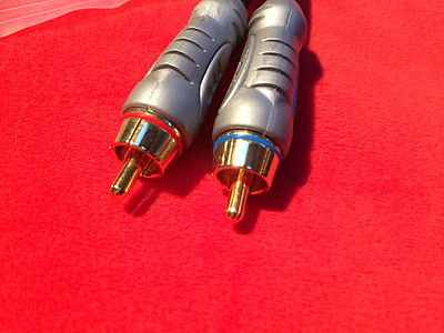 Monster Cable THX I100 NF 16ft stereo audio cable with gold plated RCAs ...