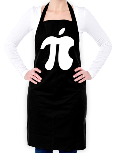 Apple Pi Unisex Apron - Geek - Nerd - Maths - Computers - Mac ...