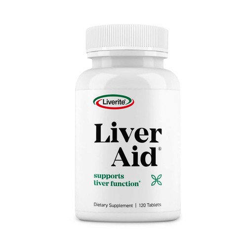 Liverite Liver Aid 120 Tablets, Supports Healthy 120 Count (Pack of 1 ...