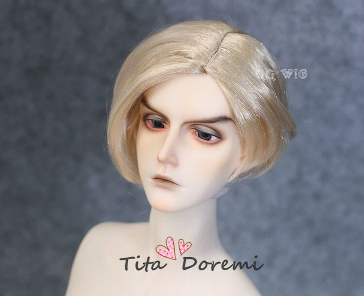 BJD Doll Toys Wig 1/3 8-9" SD MSD MDD 1/4 7-8" YOSD BB 1/6 6-7" Court ...