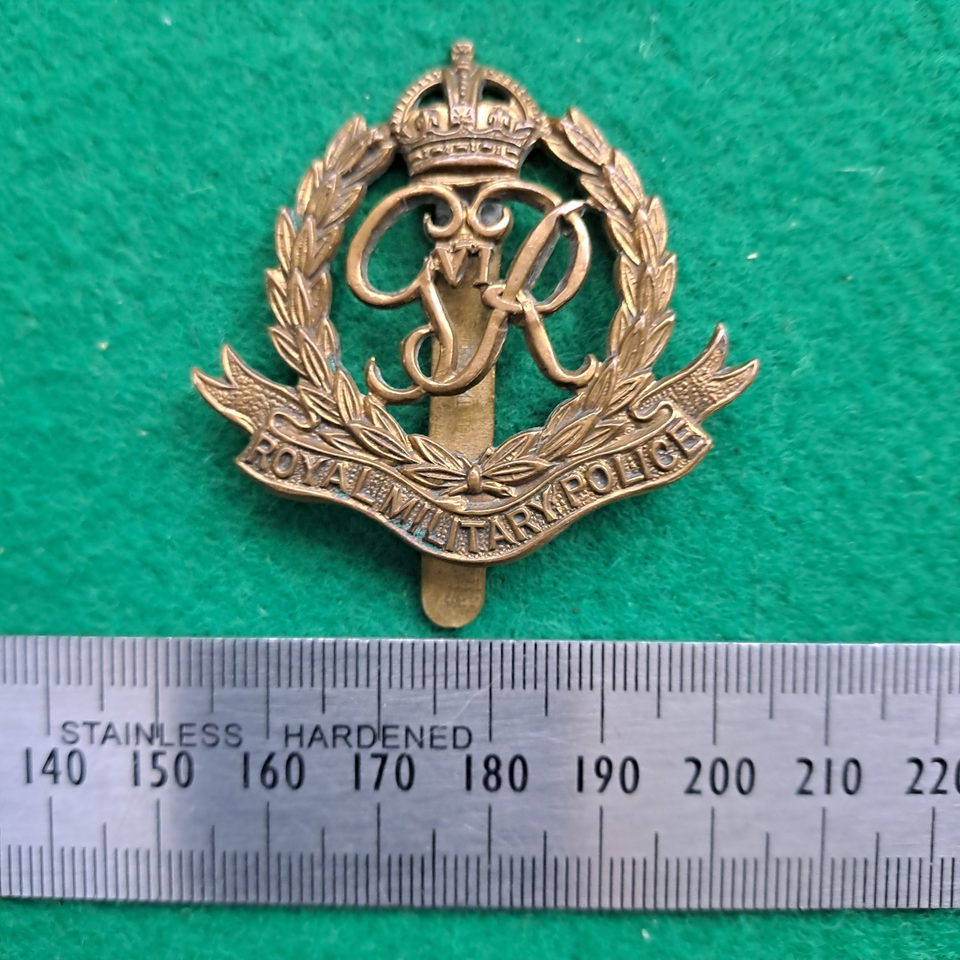 WW2 Royal Military Police Cap Badge 100% Original JR Gaunt London | eBay UK