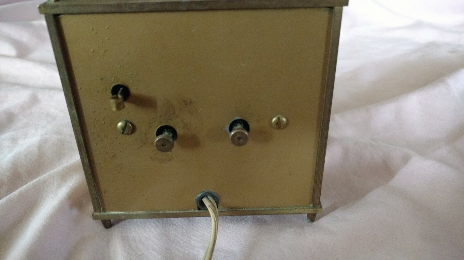 General Electric Telechron Alarm Clock 7H252 Mid Century Works ! | eBay