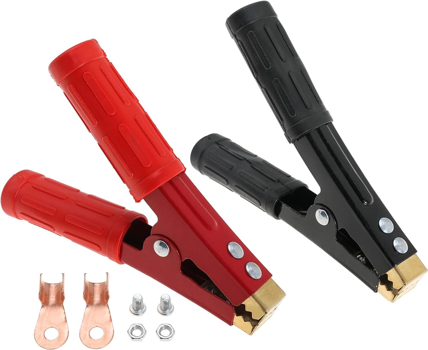 500 Amp Battery Booster Cable Parrot Clamps: Heavy-Duty Jumper ...