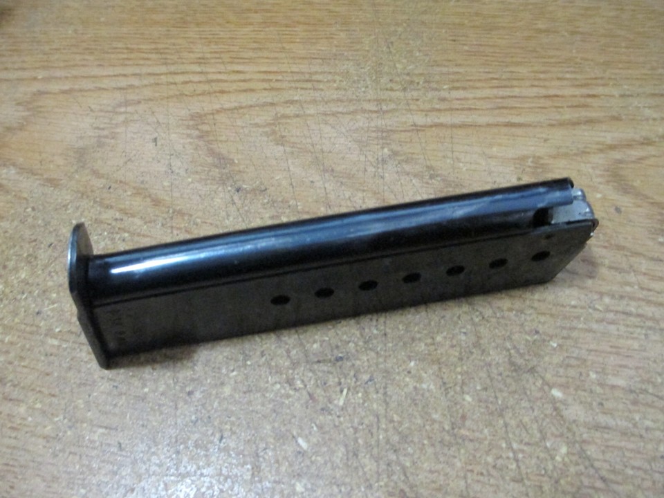 Walther P-38 9MM 8 Round Magazine Post War Blued Banner OEM 2/61 Date ...