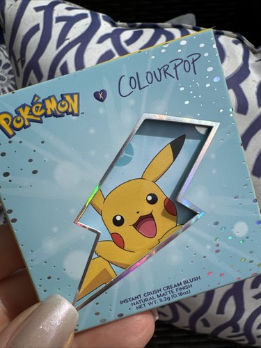 Authentic NEW Pokemon x ColourPop Cream Blush ELECTRO BALL NIB Red | eBay