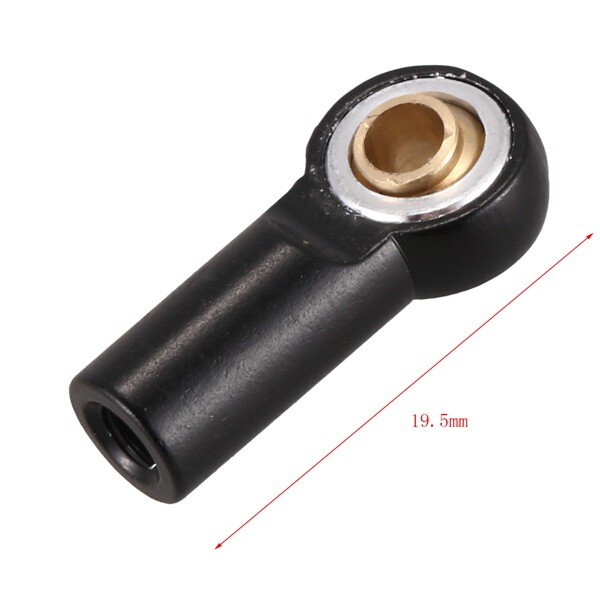 10Pcs Metal M3 Link Tie Rod End Ball Joint for 1/10 RC Car Crawler ...