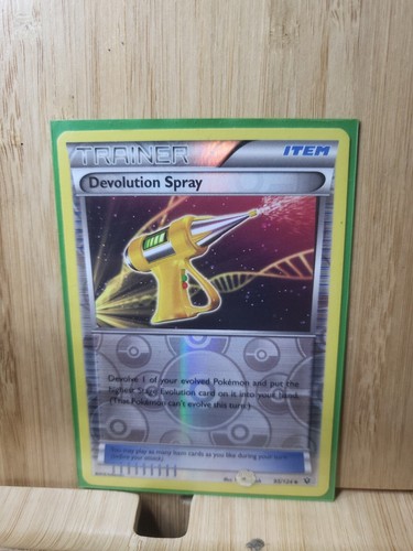 Trainer DEVOLUTION SPRAY🏆Reverse Holo 95/124 Fates Collide Pokemon Card ...