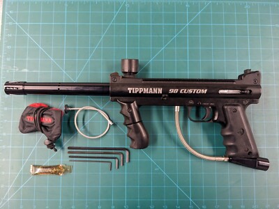 Tippmann Model 98 Custom. Cleaned and tested. Rare. | eBay