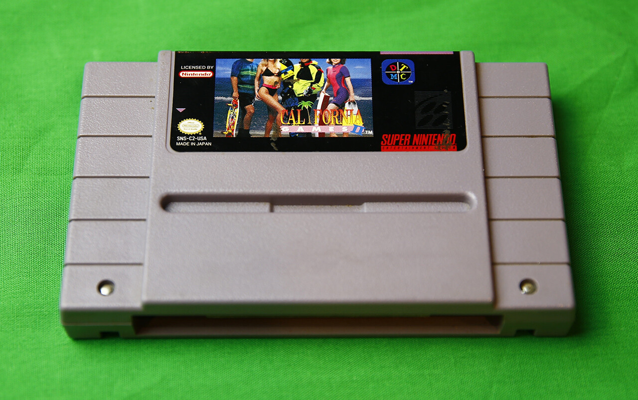 California Games 2 II • Super Nintendo Video Game System/Console • Epyx ...