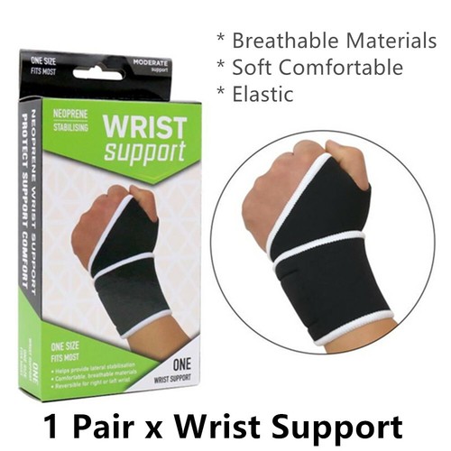 Neoprene Wrist Support Hand Palm Protector Splint Carpal Tunnel Guard ...