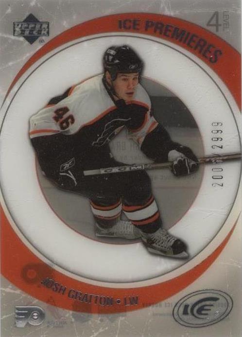 2005-06 Upper Deck Ice - Ice Premieres Josh Gratton #239 /2999 (RC) for ...