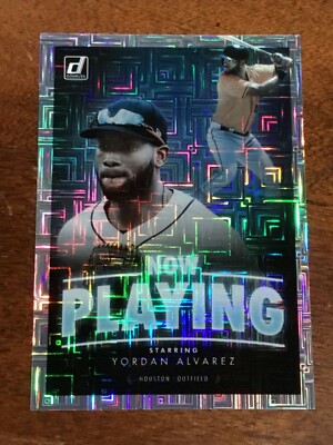 2020 DONRUSS YOU PICK VECTOR PARALLEL INSERTS JUDGE ALVAREZ RC BICHETTE ...