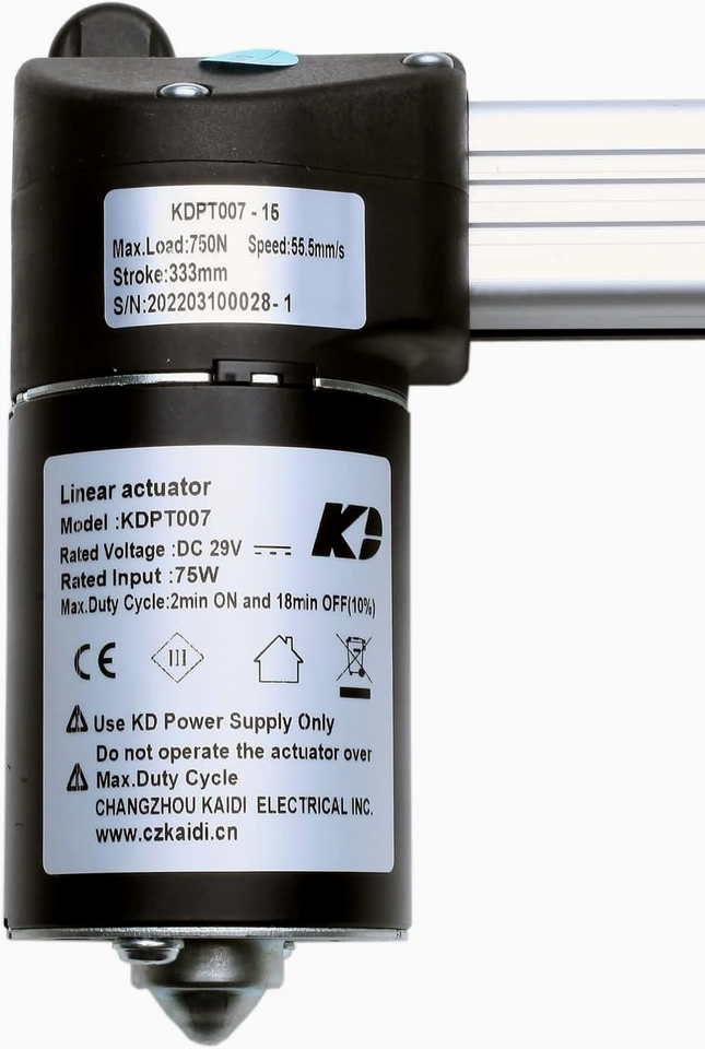 Kaidi Motor KDPT007-15 Linear Actuator for Lift Chair Power Recliner ...