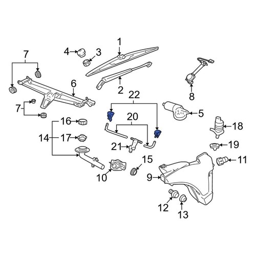 For Porsche Boxster 2008-2012 Porsche 99762807700 Front Windshield ...