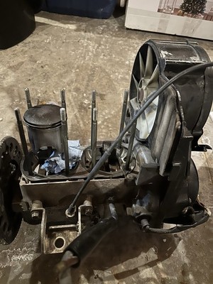 2000 Yamaha Phazer Snowmobile Complete Lower End Engine Crank Motor 500 ...