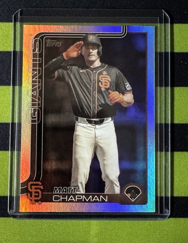 2025 TOPPS SERIES 1 SILVER MATT CHAPMAN | eBay
