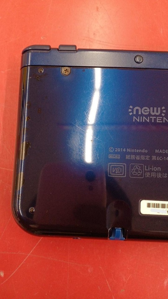 New Nintendo 3DS XL Metallic Blue Console Tested w/ Charger and Stylus ...