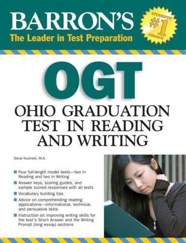 Barron's OGT: Ohio Graduation Test in Reading and Writing by Steve ...