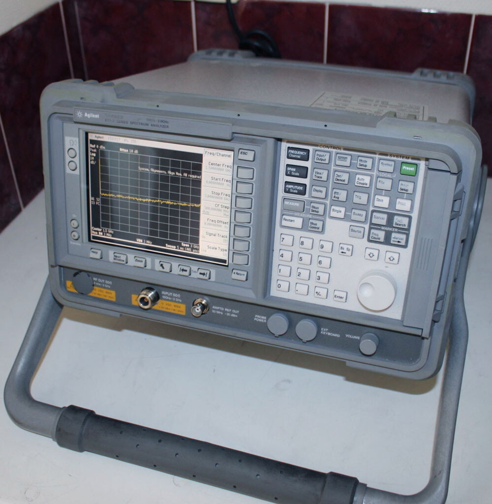 KEYSIGHT/HP/ Agilent E4402B ESA-E Spectrum Analyzer 9khz-3GHz with ...