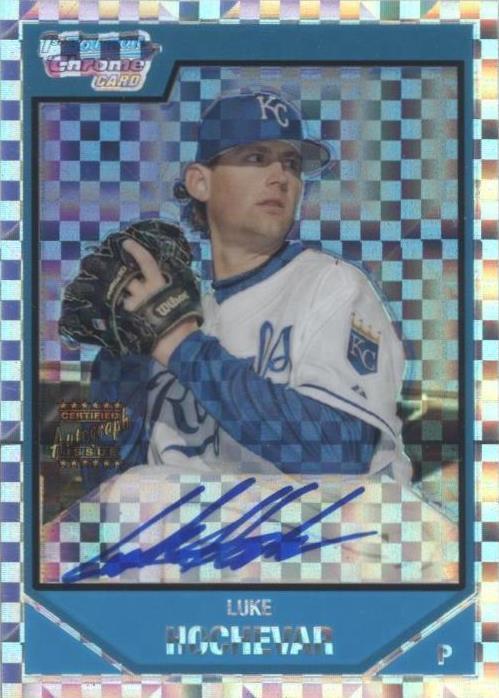 2007 Bowman Chrome - Prospects Prospect Autographs Luke Hochevar #BC230 ...