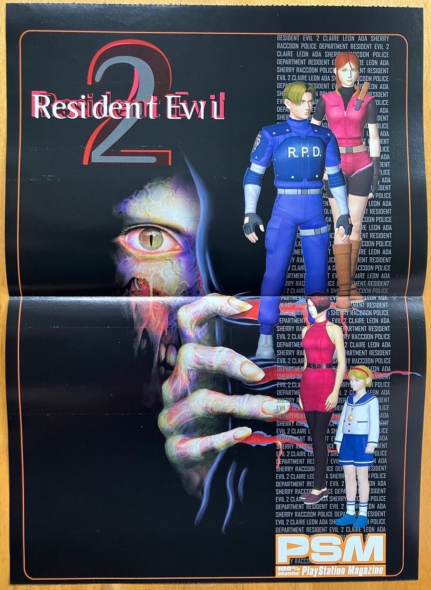 Resident Evil 2 Spillplakat