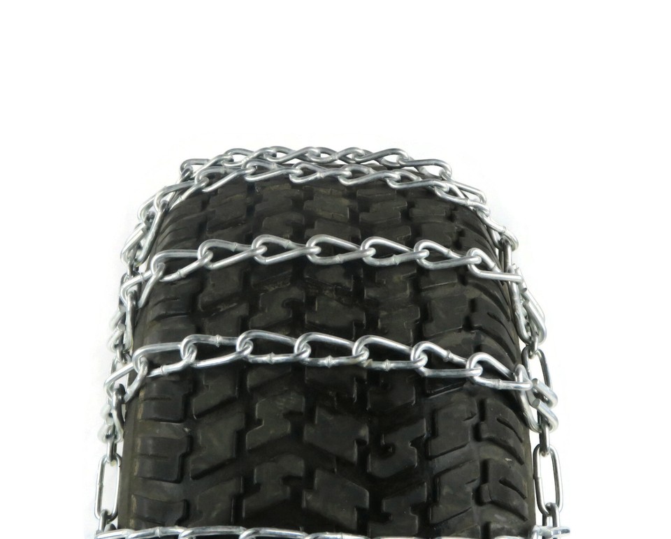 2 Link Tire Chains & Tensioners for MTD Cub Cadet 17x8x8 Snow Blower ...