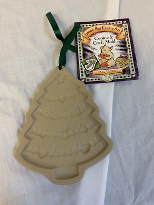 Vintage Brown Bag Cookie Art Christmas Tree Cookie Mold 1986 | eBay