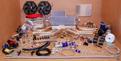 FOR BIG JDM 4Runner Tacoma Hilux Turbo Kit T3 2RZ-FE 3RZ-FE 485HP 1TRFE ...