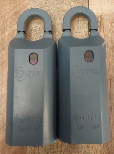 Pair of SUPRA iBox BT LE Bluetooth Smart lockboxes. Locked | eBay